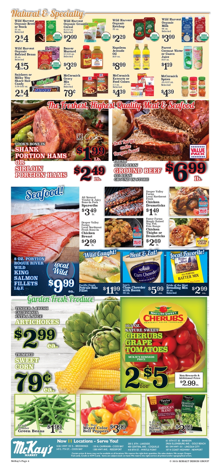 Print Weekly Specials | McKay's Market | Newport - 107 N. COAST HWY ...